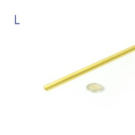 Modelbouw messing L-profiel gefreesd ongelijkzijdig bestellen ...