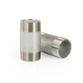 RVS Pijpnippel bestellen? | Metaalwinkel | Direct uit voorraad leverbaar