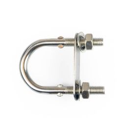 U-beugel + plaat (RVS 316) bestellen? | Metaalwinkel | Direct uit voorraad leverbaar